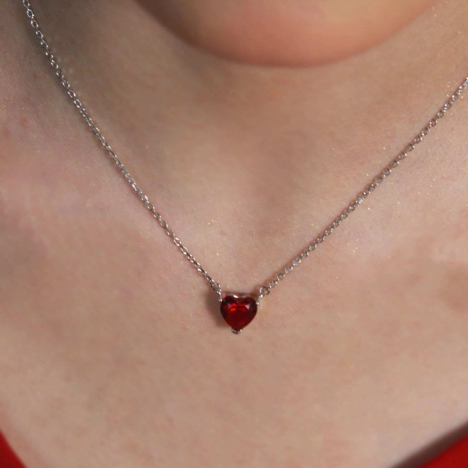 Wejdan Silver Necklace – JAWHR Silver