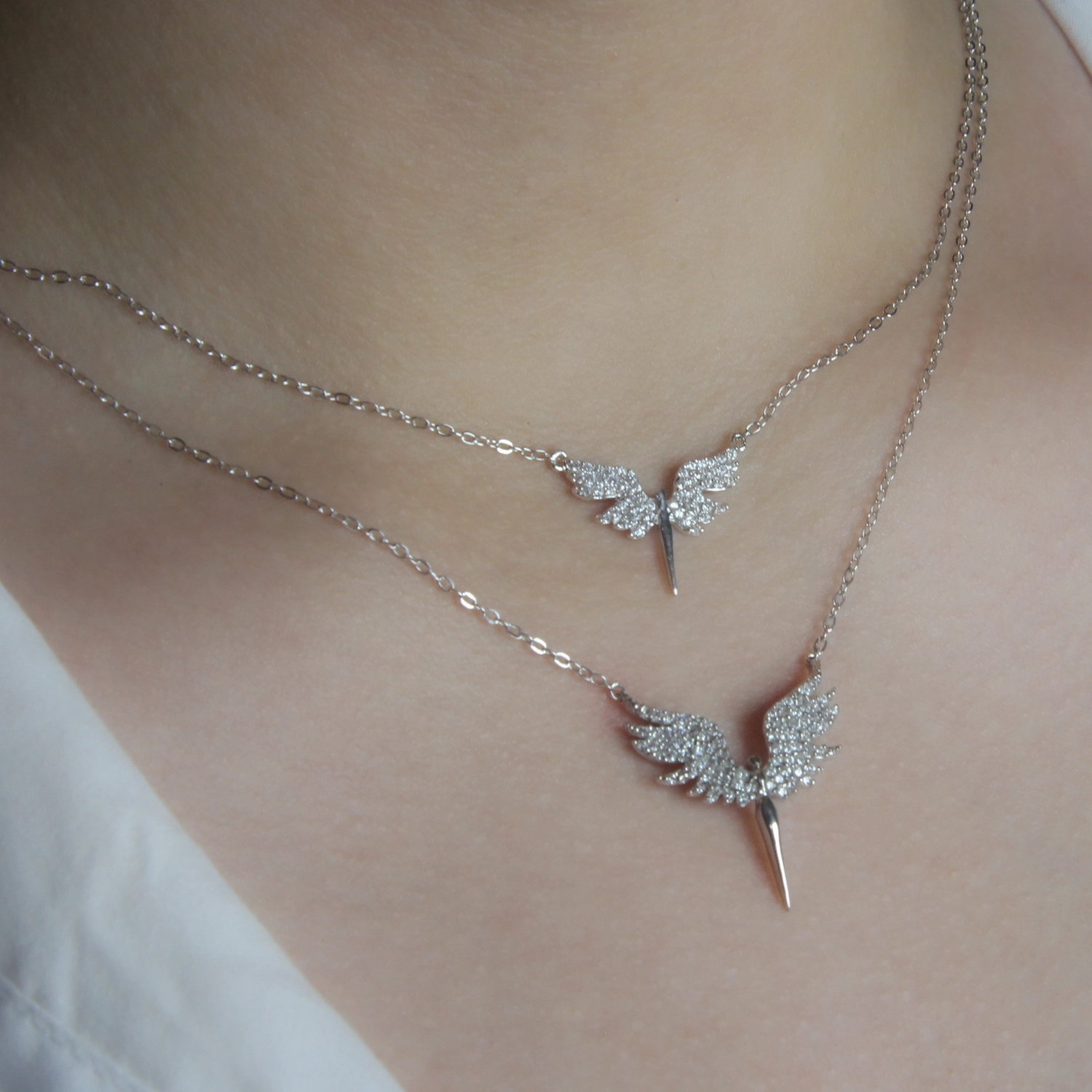 Mini Grace Silver Necklace - JAWHR Silver